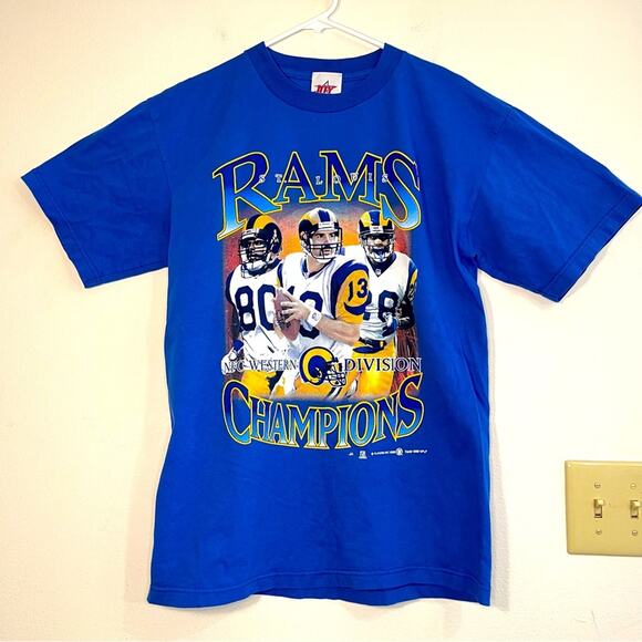 Vintage | Shirts | Vintage Rams St Louis Tshirt 999 Super Bowl Warner ...